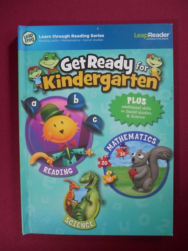 LeapFrog Tag Pen LeapReader Book Get Ready for Kindergarten Reading ...