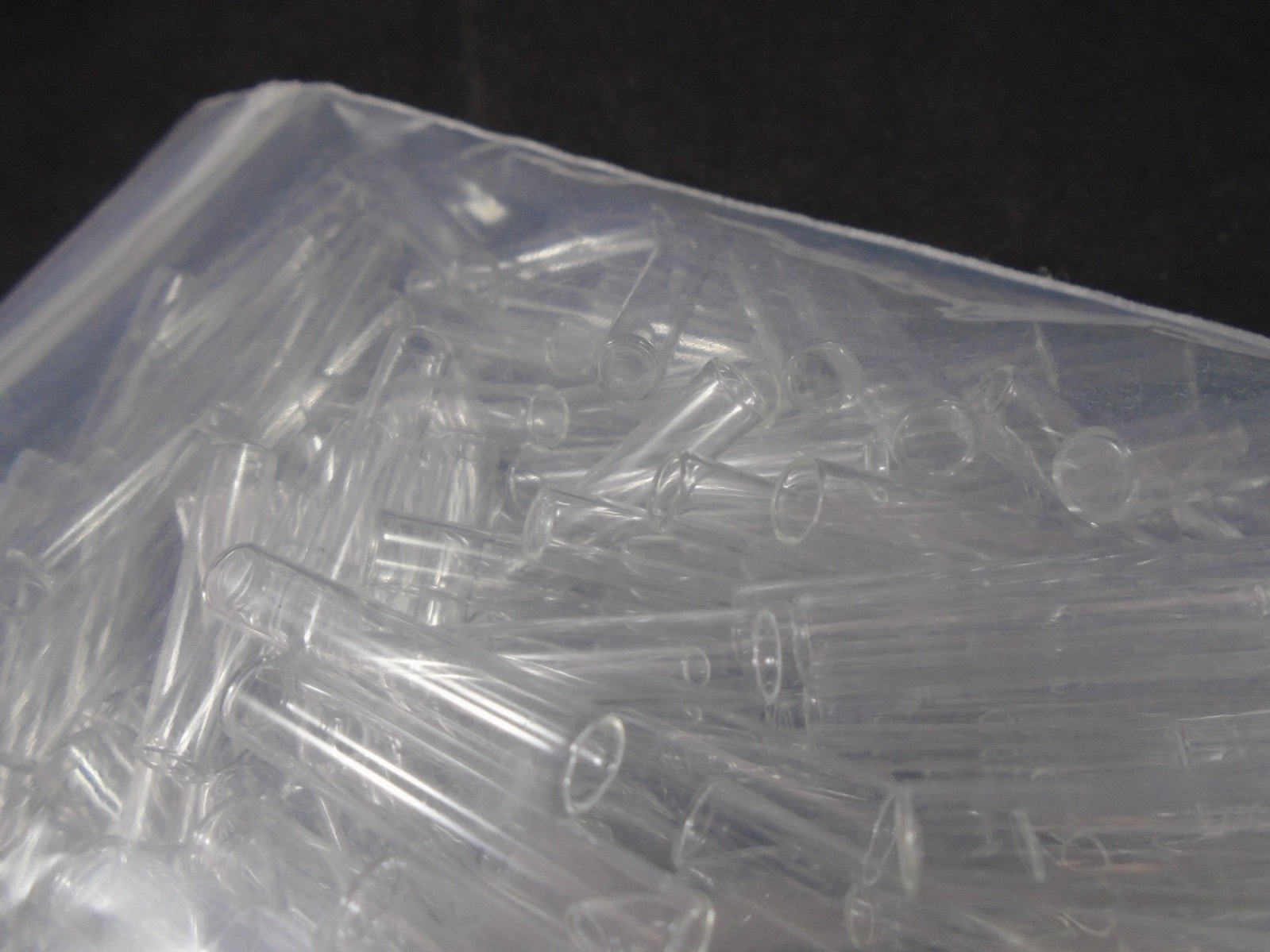 NEW LABORATORY GLASS 5 x 31mm Lab Flat Bottom Shell Vial Insert (Pack ...