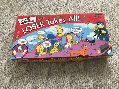 The Simpsons Loser Takes All Board Game Pre-Owned Very Cool🔥🔥🔥 | eBay