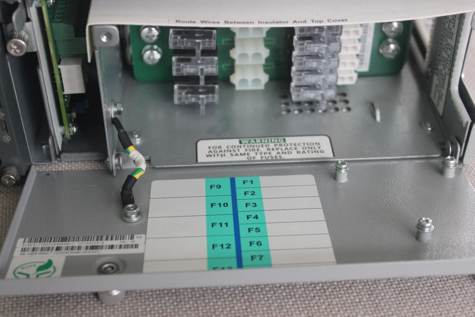 Netsure 211NGFB Emerson Power Distribution Panel 2 R48500 Rectifiers ...