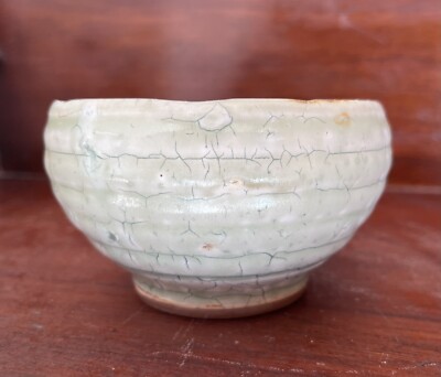 Steven Rolf Green Handmade Stoneware Soup Cereal Bowl Warren Mackenzie ...