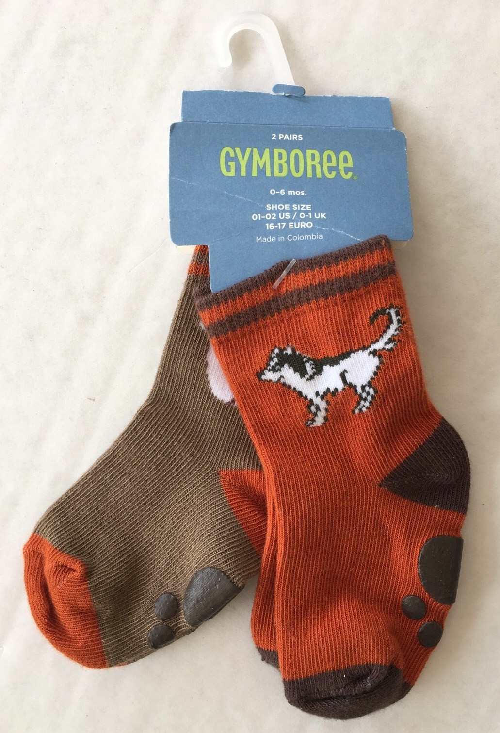 NWT Gymboree Alaskan Adventure 0-6 Months Husky Dog & Bear Cub Socks ...