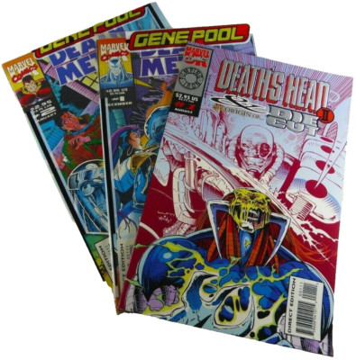 Marvel DEATH'S HEAD II & DIE-CUT #1 + DEATH METAL v GENETIX #1-2 ...