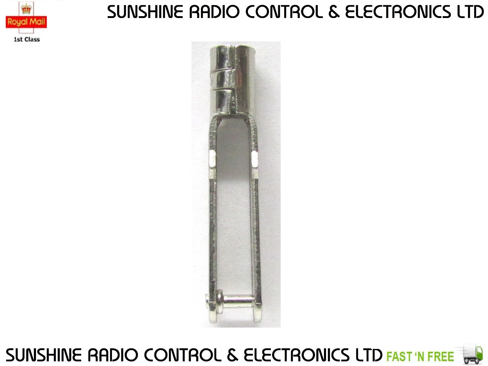 4 X RC Plane Surface Control Horns & M3 Clevis Snap Links Elevator ...