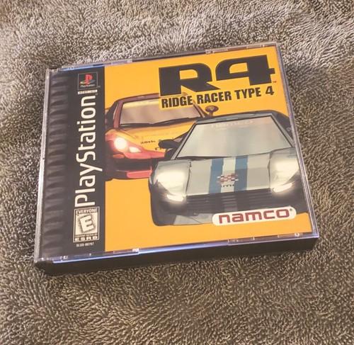 R4: Ridge Racer Type 4 (Sony PlayStation 1, 1999) PS1 Complete W/Reg ...