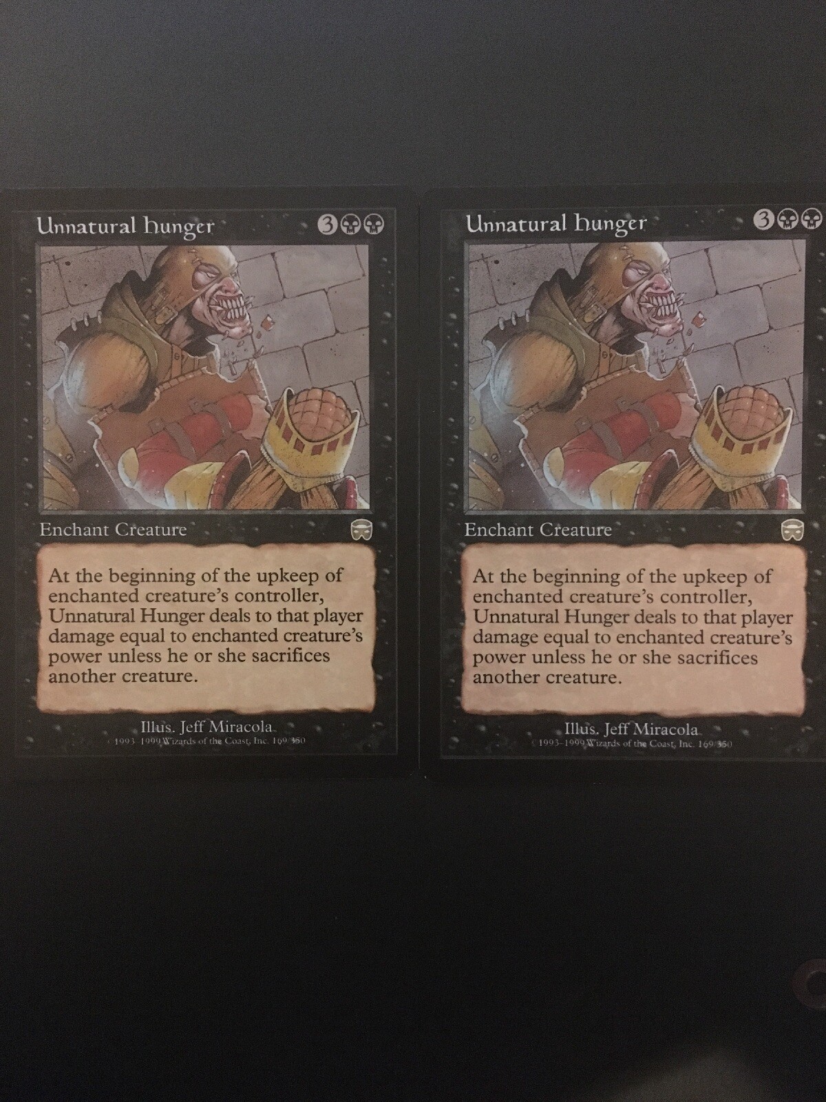 Magic The Gathering MTG - Mercadian Masques - Unnatural Hunger x2 | eBay