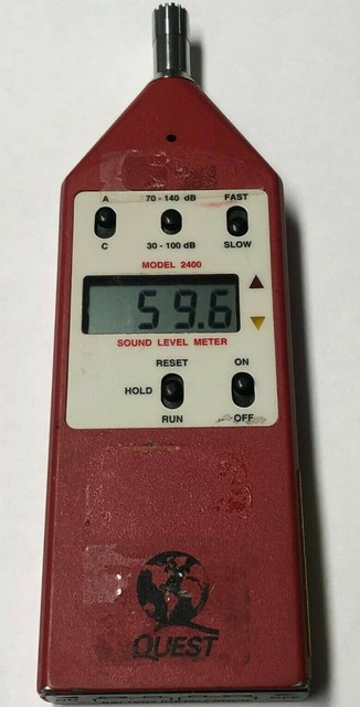 Quest 3m Model 2400 Digital Sound Level Meter for sale online | eBay