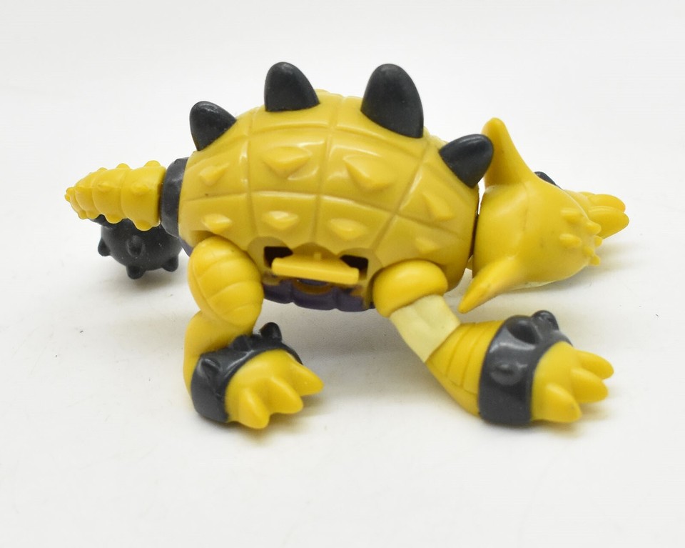 Digimon Action Feature Ankylomon Loose Action Figure Bandai 2000 ...