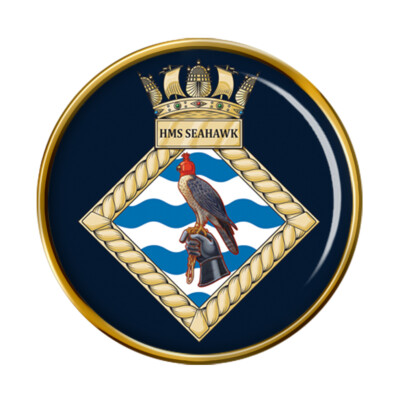HMS Seahawk, Royal Navy Pin Badge | eBay UK