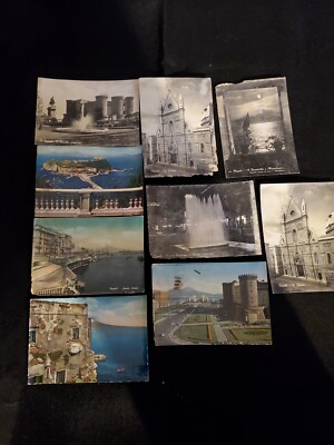 Napoli - Italy Postcards set of 9 views chrome era | eBay