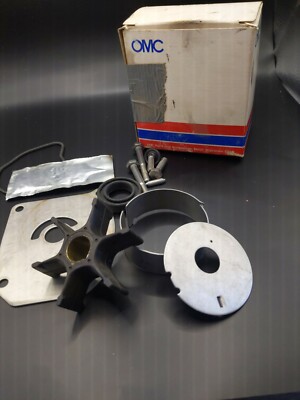 Water Pump Impeller Kit Johnson/Evinrude 0390770 390770 NOS OMC OEM x9 ...