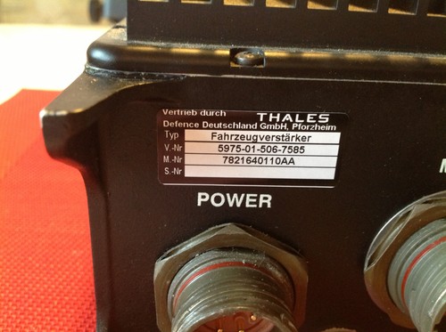 Thales KFZ-Einbausatz für Funkgerät AN/PRC-148 und PRC-6809 | eBay.de