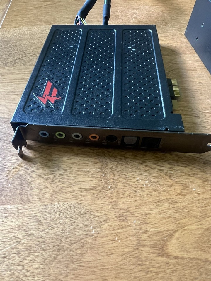 Creative Sound Blaster Fatality X-Fi PCI Expressx1 Sound Card. SB0880 ...