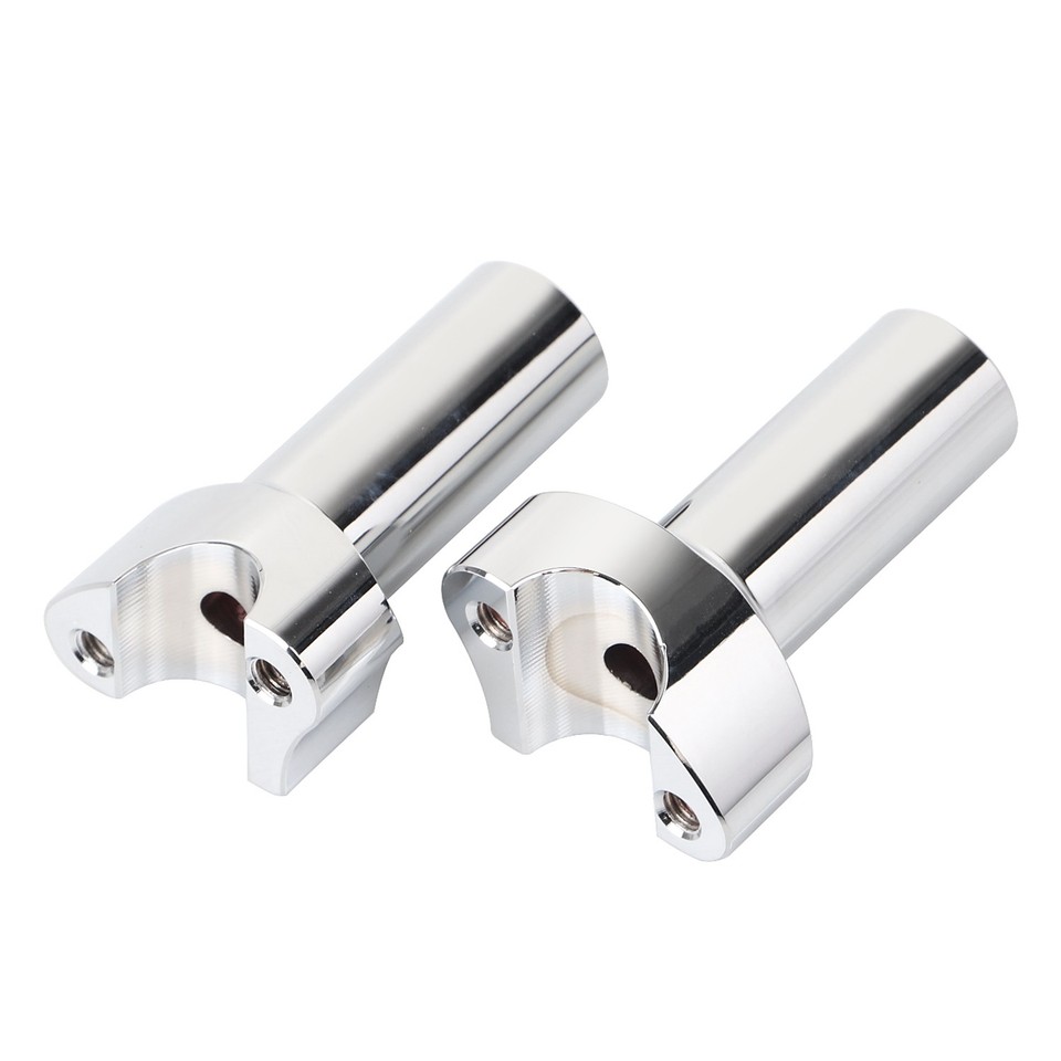 3.5" Chrome Handlebar Risers For Harley Softail Night Train Road King ...
