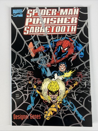 Spider-Man Punisher Sabretooth: Designer Genes (1993) Marvel Comics | eBay