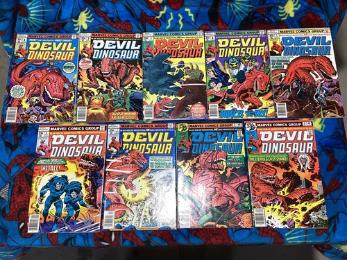 Marvel Comics Devil Dinosaur Issues 1,2,3,4,5,6,7, 8 and 9 Lot | eBay