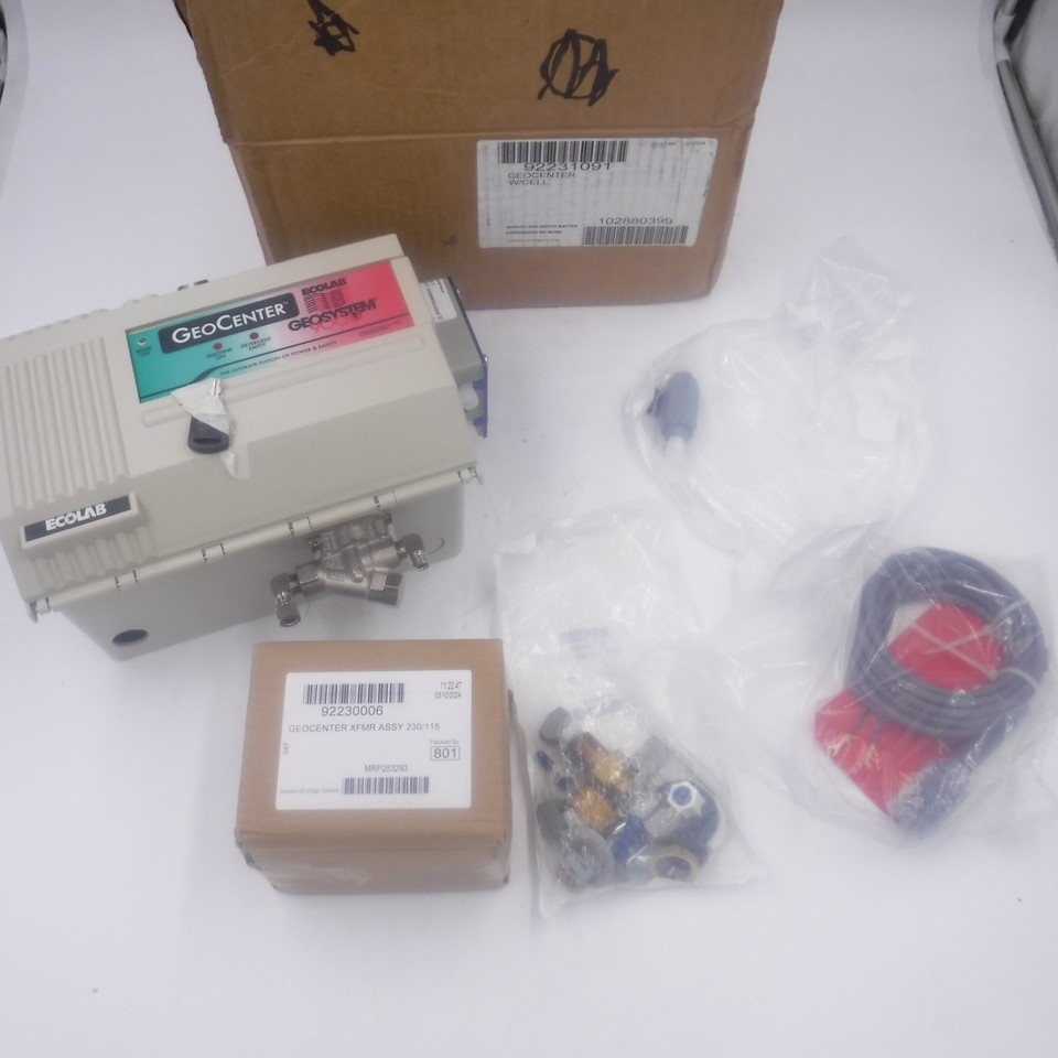 EcoLab Geocenter 9000 With Cell Packed 9223-1091 Solid Detergent ...