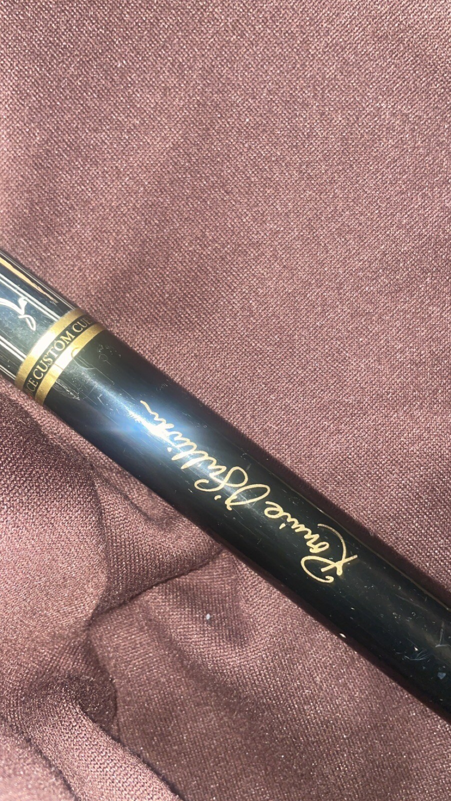 BCE Custom Pro Pool Cue In Rare Ronnie O Sullivan Custom with Signature ...