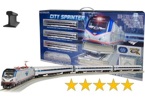 Bachmann 00772 ~ HO Scale ~ Amtrak City Sprinter ~ DCC & Sound Ready W ...