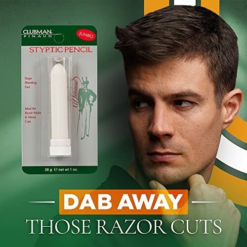 Styptic Pencil Shaving Cut Stick to Stop Bleeding for Razor Nicks and ...