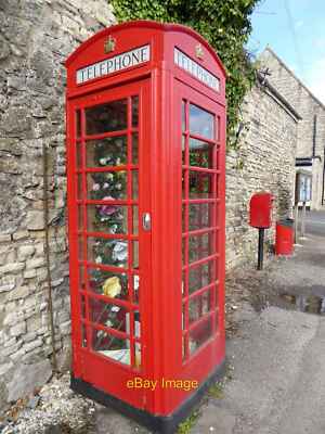 Photo 6x4 Redundant telephone box Doynton A redundant K6 telephone box ...