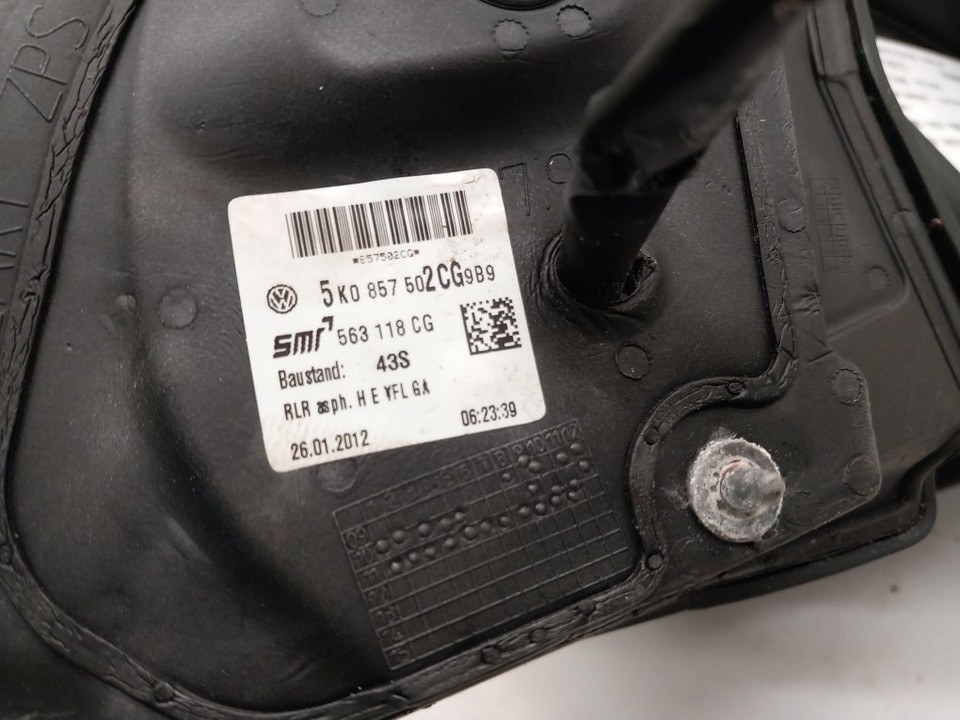 2012 VOLKSWAGEN GOLF RHD MIRROR - ELECTRIC (DRIVER SIDE) 5K0857502CG | eBay