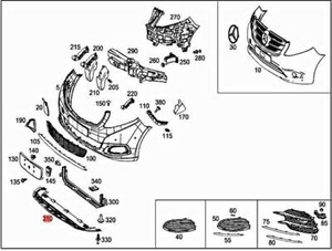 Genuine MERCEDES W447 VITO Box W447 Dualiner Mixto Support ...