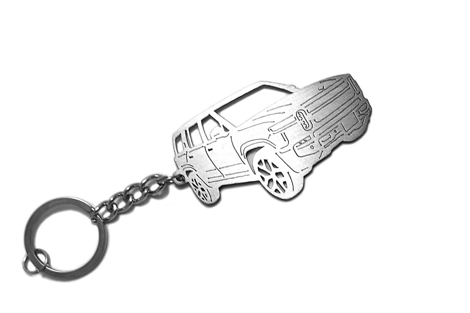 Stainless Steel Keychain 3D Car Body Key Ring fit Rivian R1S | eBay