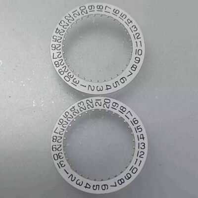 Swiss White Date Disk Wheel Date Wheel Date At 3 for ETA 256.111 Watch ...