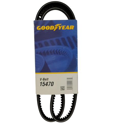 Goodyear V-Belt 15470 Automotive Drive Belt Cogged Rubber Black High ...