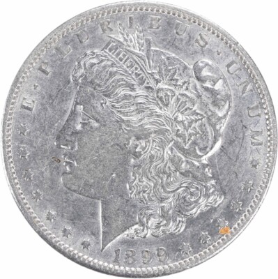 1899-S Morgan Silver Dollar AU Uncertified #1047 | eBay