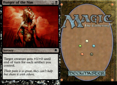 Magic the Gathering -MTG-Hunger of the Nim Foil | eBay