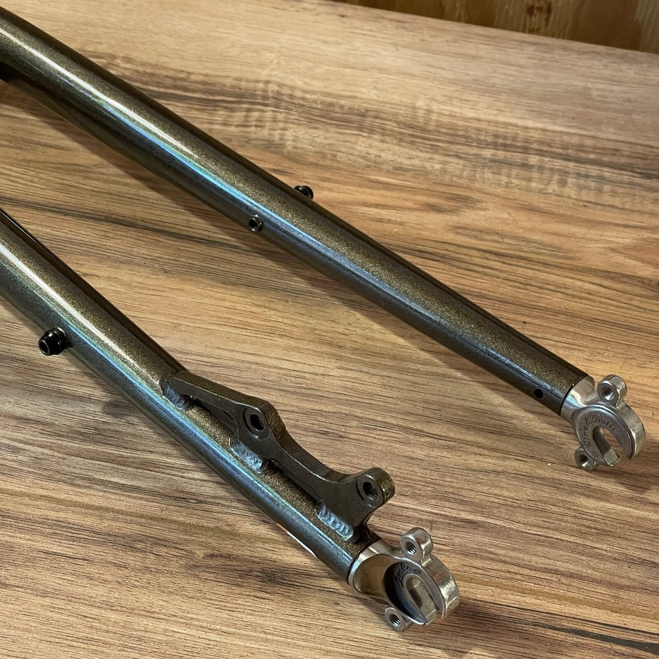 Salsa Cycles Vaya Fork 700C Deore Green 1 1/8 to 1 1/4 Tapered Disc ...
