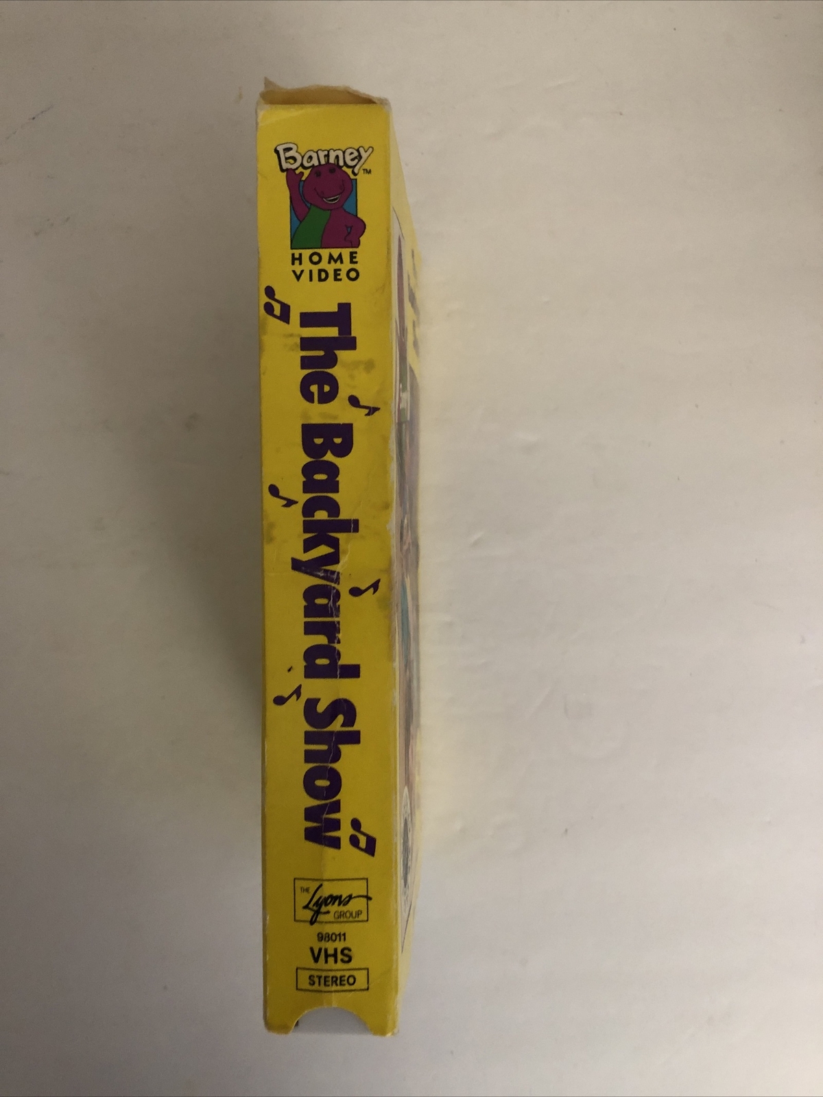 Barney-The Backyard Show(VHS 1992)Purple Dinosaur Sing Along-TESTED ...