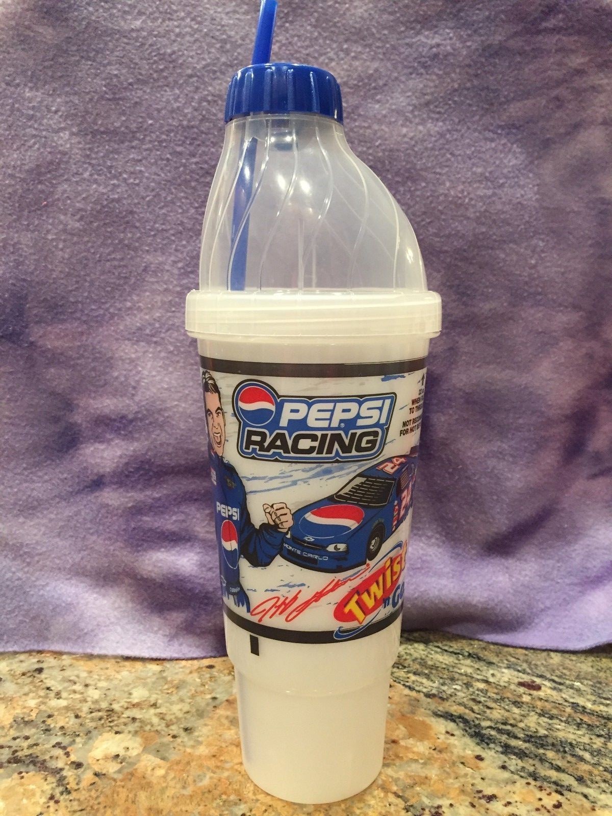 Vintage 2000 Subway PEPSI Twist 'n Go Nascar Jeff Gordon Bottle Cup Mug ...