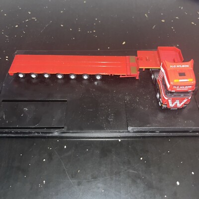 USED OXFORD DIECAST HAULAGE HC WILSON SCANIA R LOW LOADER TRUCK MODEL ...
