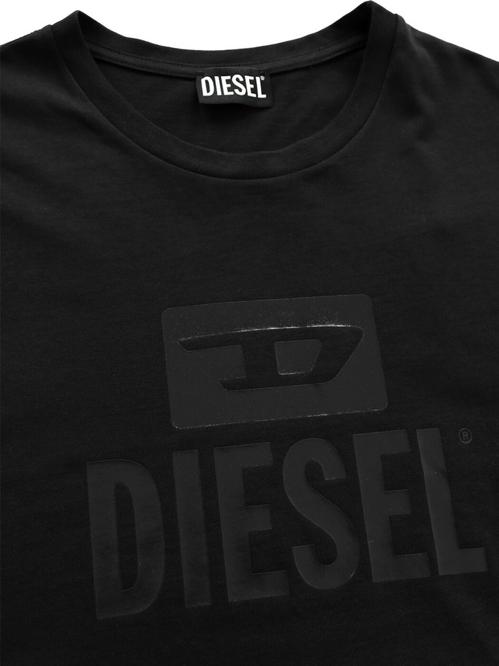 Diesel - Mens Slim Fit Round Neck T-Shirt - T-Diego Tone On Tone | eBay
