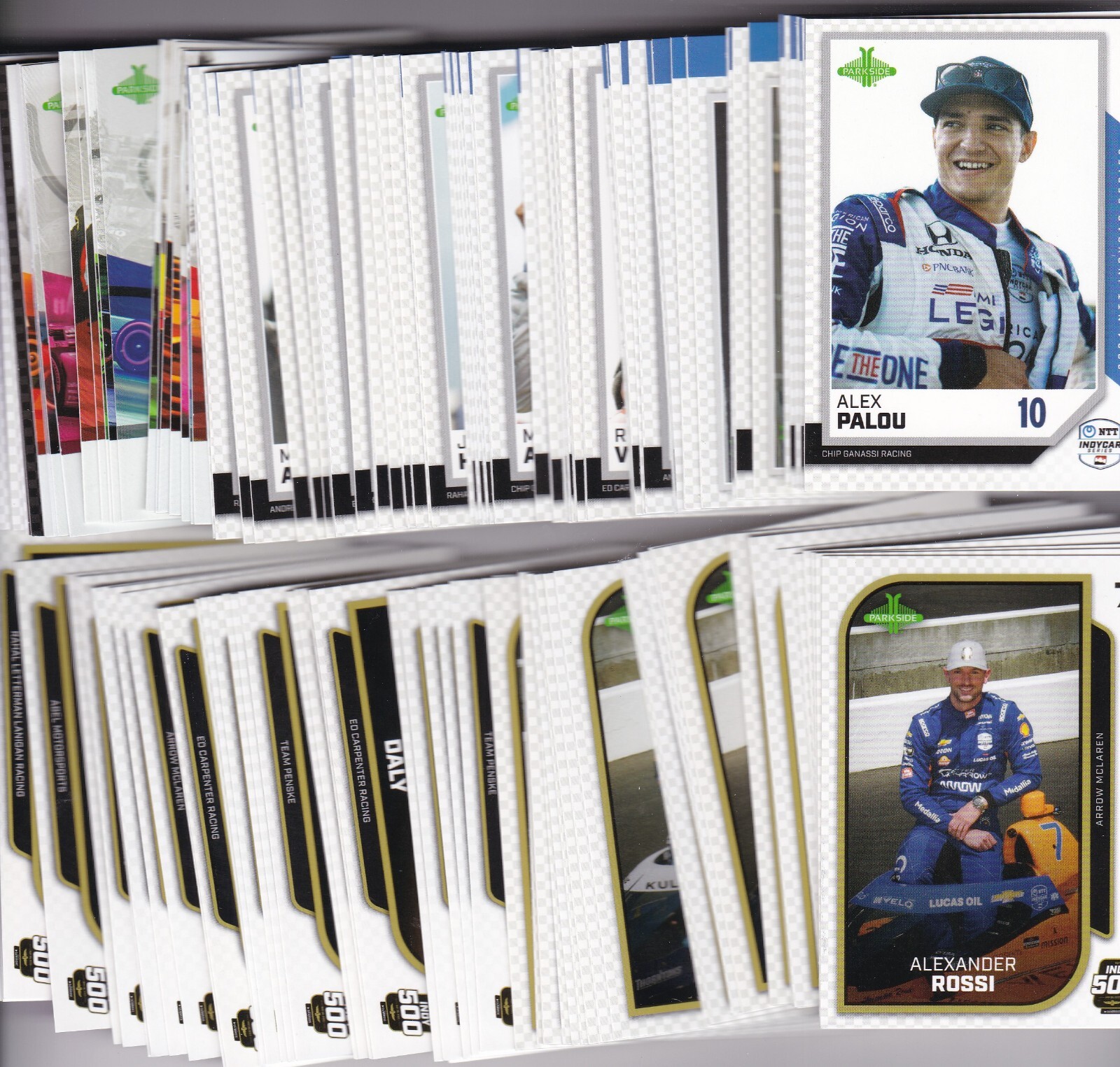 PARKSIDE INDYCAR CARDS