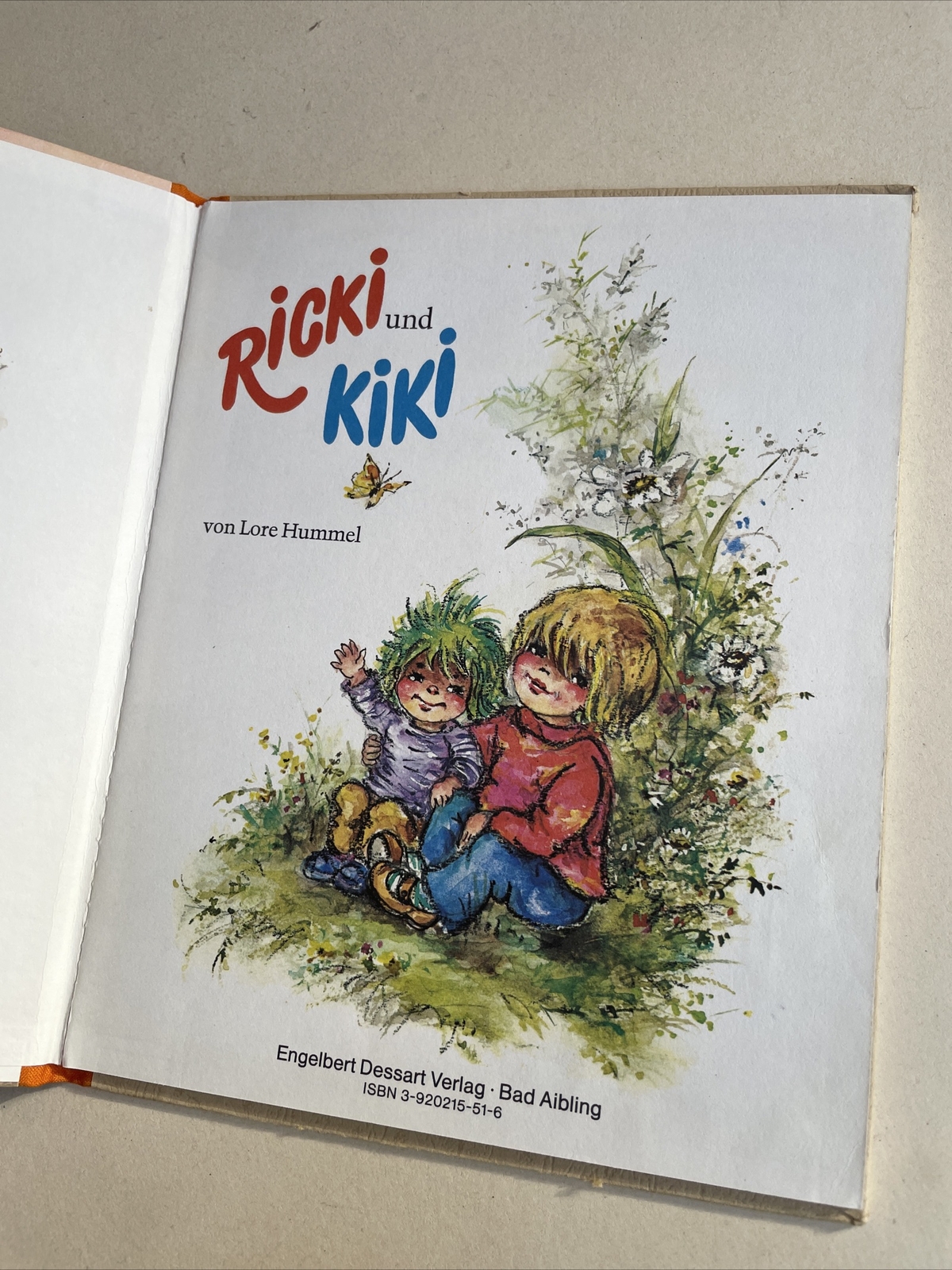 Kinderbuch Ricki und Kiki Lore Hummel Bad Aibling Kinderbuch | eBay