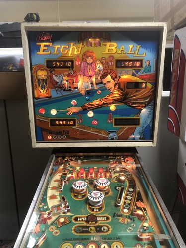 1977 Bally 8 Eight Ball Pinball Machine FREE SHIPPING | eBay
