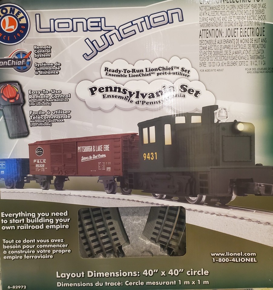 DELTA LIONEL JUNCTION PENNSYLVANIA diesel Remote Train Set BRAND NEW ...
