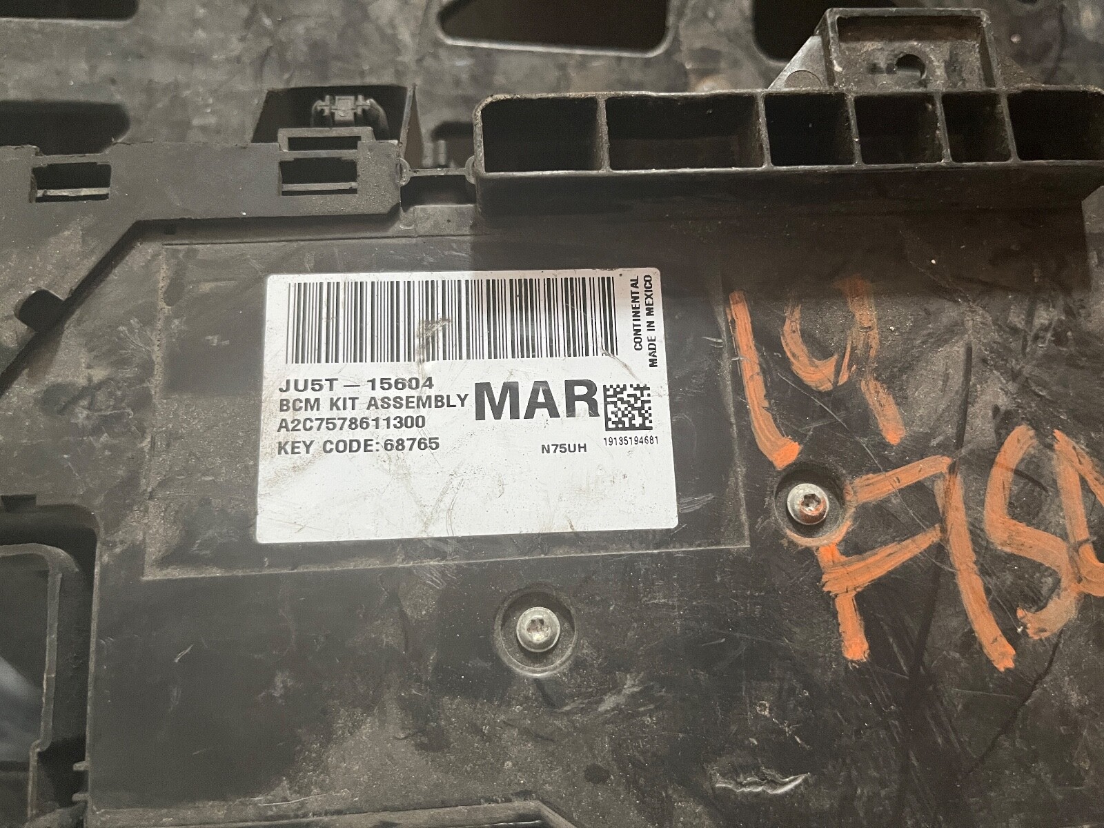 OEM 2018 Ford F150 Body Control Module BCM Ju5t-15604-mar for sale ...