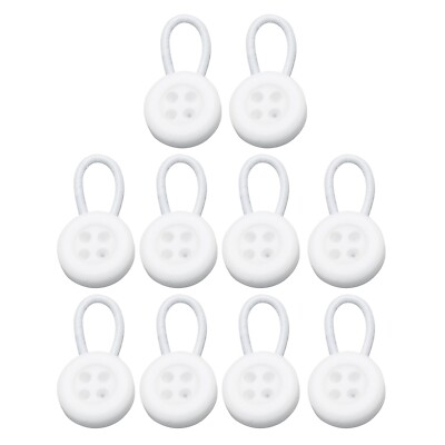 10Pcs Extender Shirt Neck Collar Extenders New Expanders Gentle Button ...