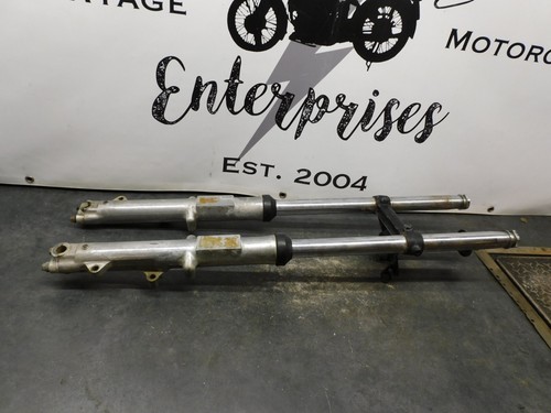 Harley FX FXR XL Sportster Dyna OEM 35MM Showa Dual Disk Forks 2463 ...