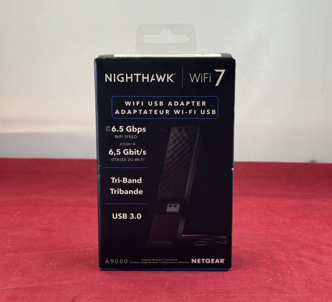 Netgear Nighthawk Wi-Fi 7 A9000-100PAS Tri-Band Wireless Adapter | eBay