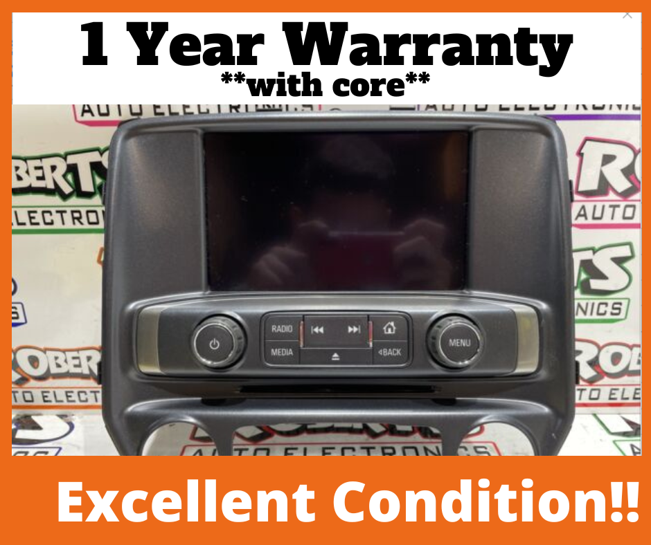 2014-2018 GMC Sierra DENALI OEM 84540933 REPLACEMENT Touch-Screen Media ...