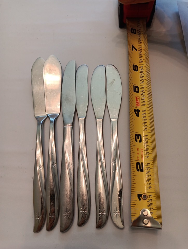 Oneida Twin Star Community Butter Jam Jelly Spreader 6 Piece Veriety | eBay