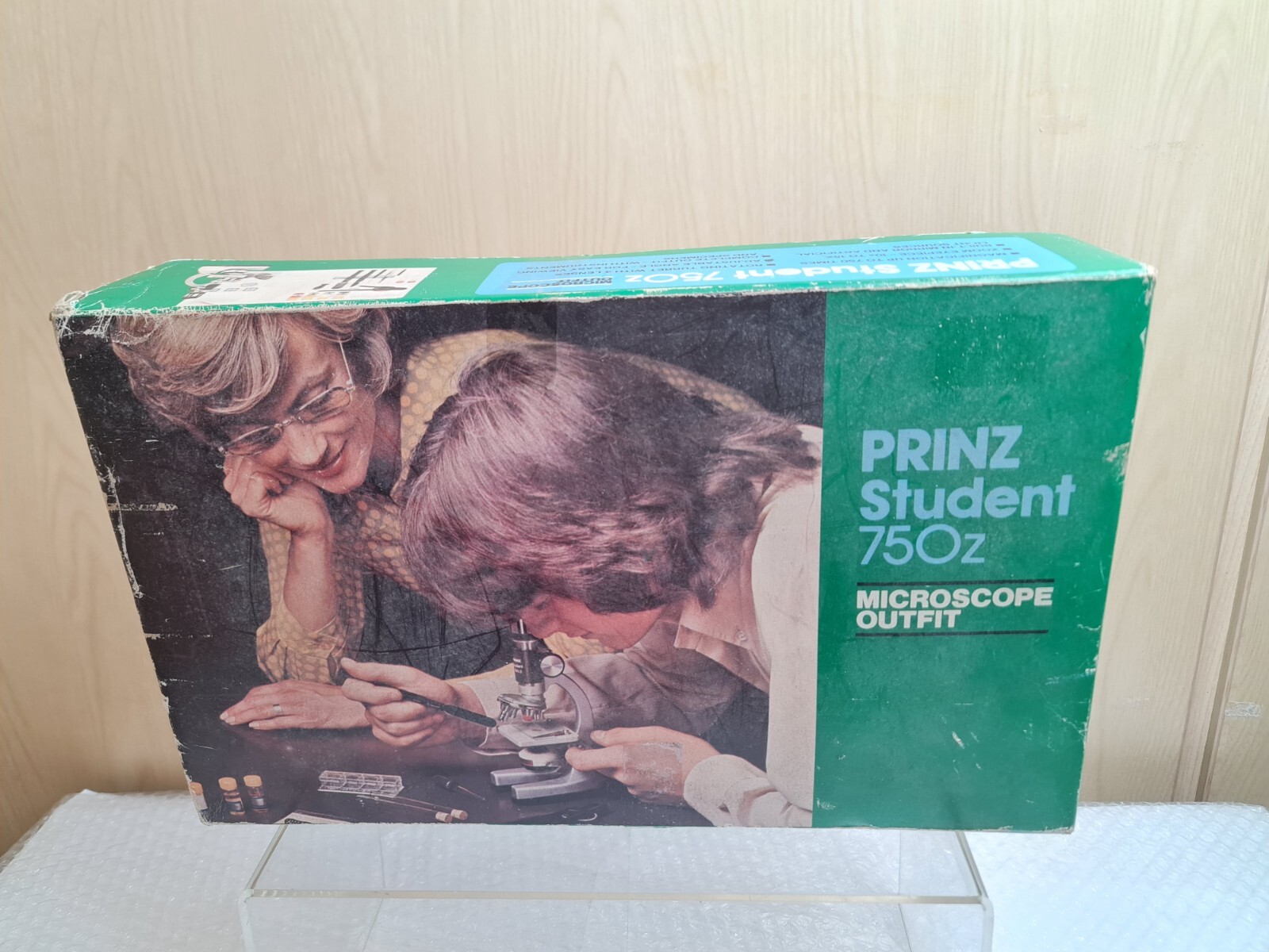 Vintage 1970s Prinz student zoom 50x - 750x Microscope, in box Vgc | eBay