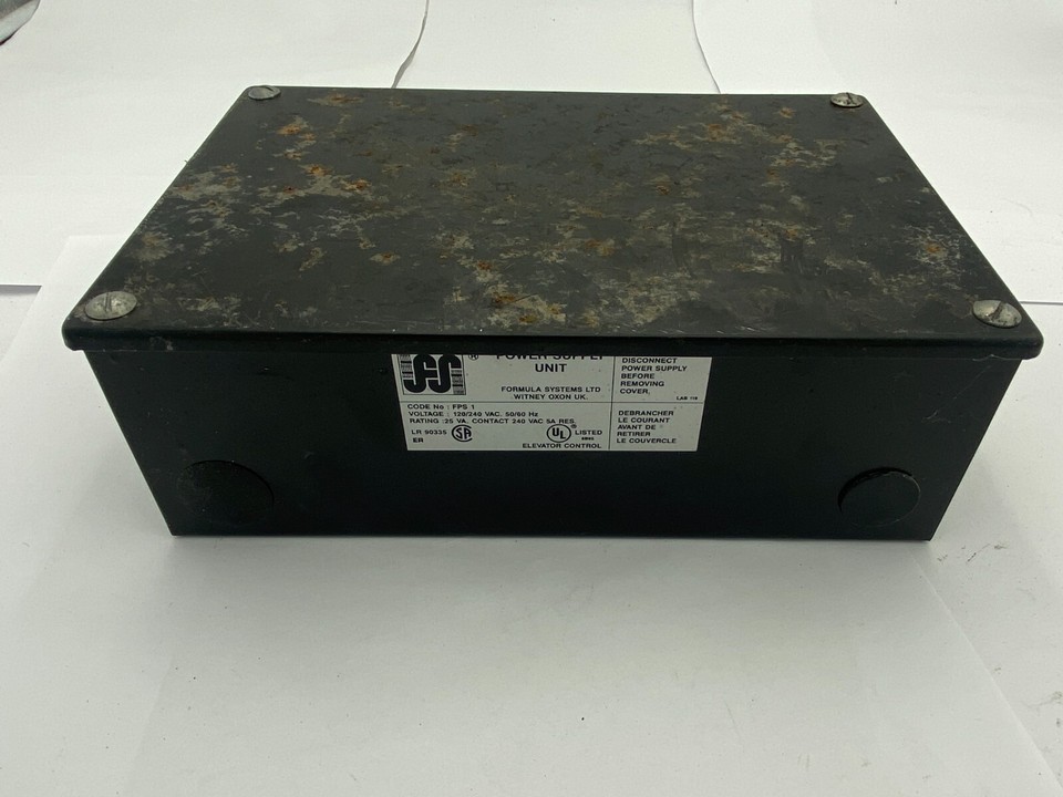 Formula Systems FPS 1 Elevator Lift Card Power Supply Unit Elevator ...
