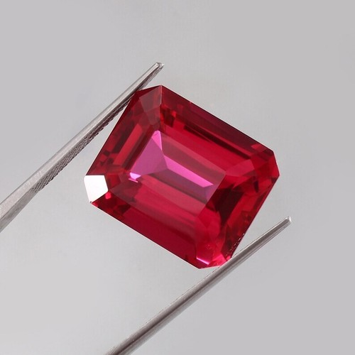 AAA 10x6 MM Flawless Blood Red Ruby Loose Emerald Gemstone Cut ...